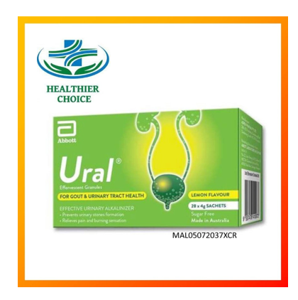 Ural Effervescent Granules Lemon Flavour 28's X 4g | Lazada
