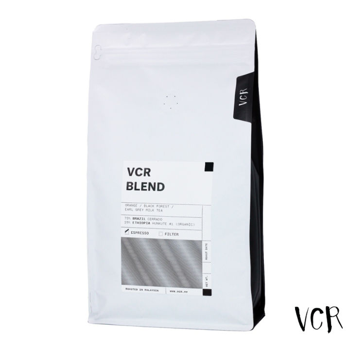 VCR Blend Arabica Coffee (Espresso Roast)- Coffee Bean Ground Coffee ...