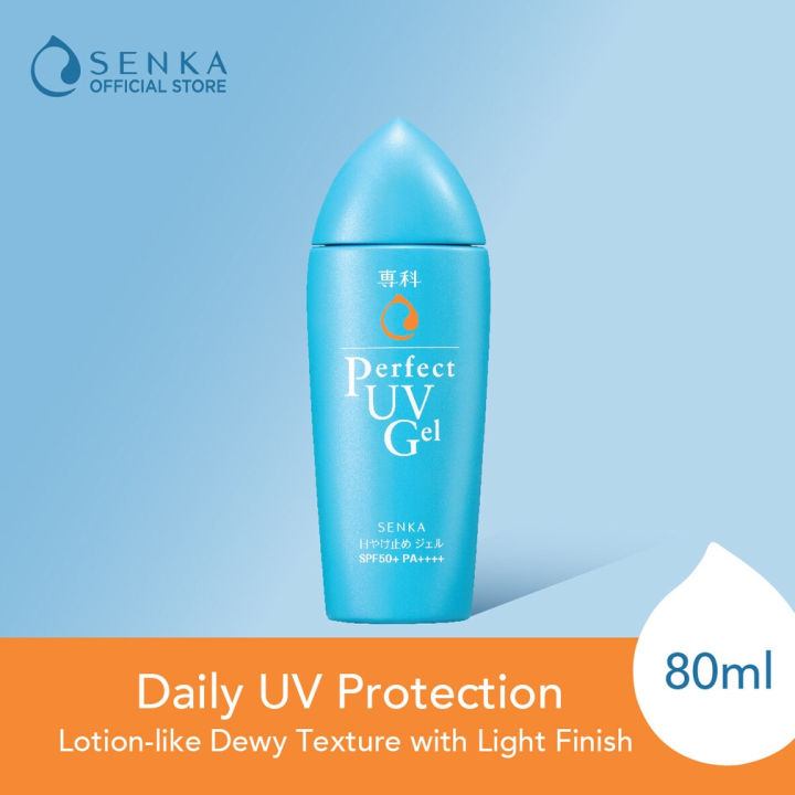 Senka Perfect UV Sunscreen Gel 80g | Lazada