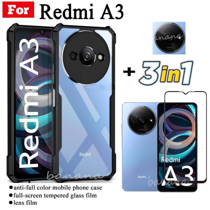 3 IN 1 Redmi A3 anti-fall mobile phone case For Redmi Note 13 Pro ...