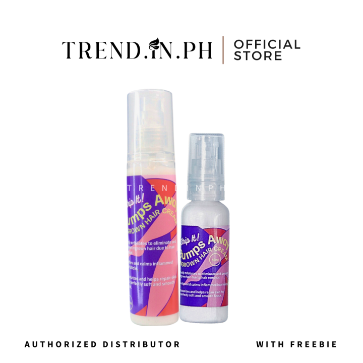 Strip It Bumps Away Ingrown Hair Removal Cream Moisturizing and ...