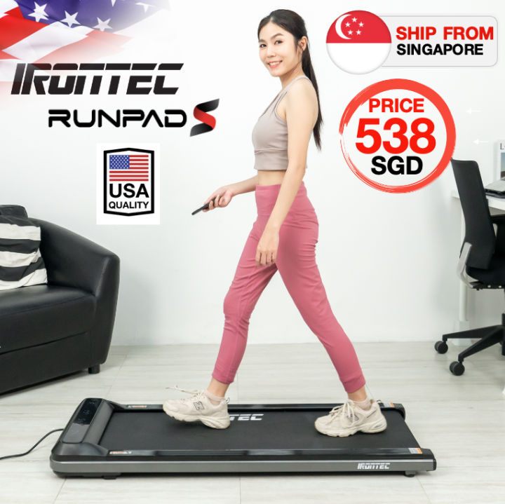 ★50% OFF - 10 UNIT★ IRONTEC.sg Treadmill Running Pad 1-6KM with ...