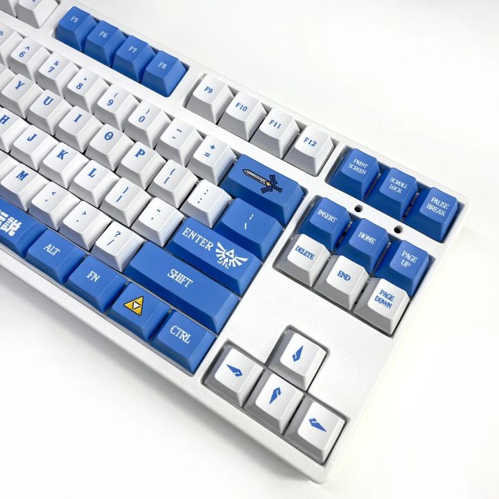 Legend of Zeldas Game Theme Pbt Keycaps 108 Key Set for Mechanical ...