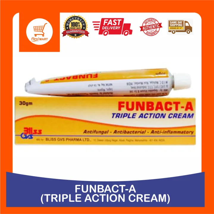 Funbact - A Triple Action Cream 30g | Lazada