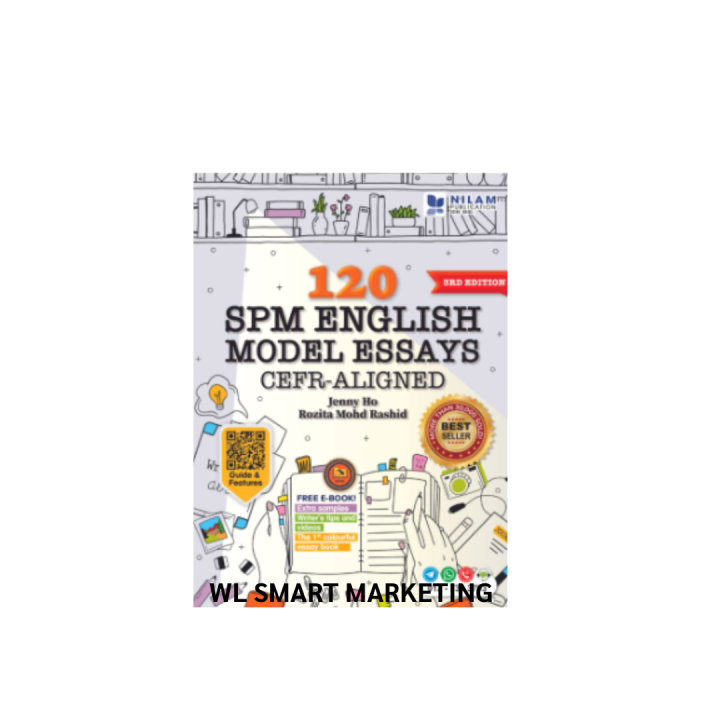 120 SPM English Model Essays 2024 (CEFR-aligned) | Lazada