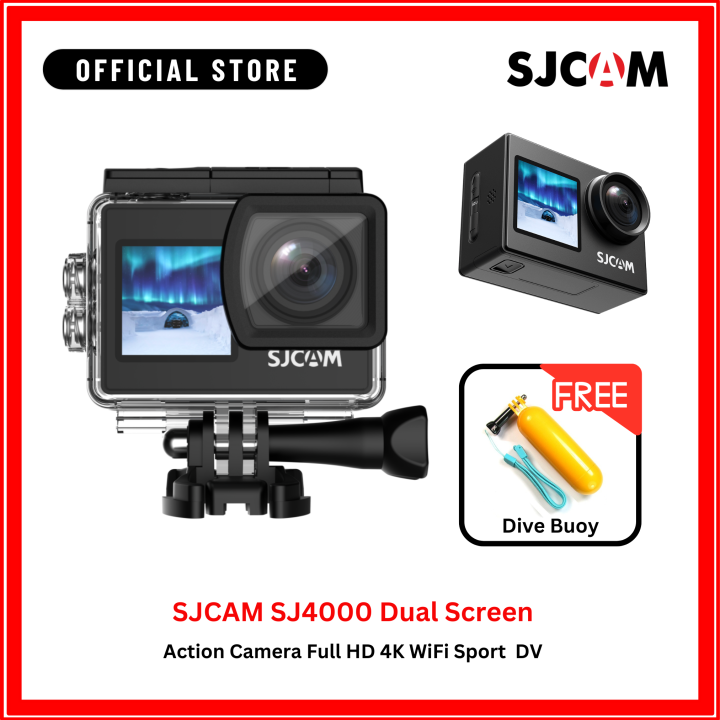 SJCAM SJ4000 Dual Screen Action Camera For Vlogging | Lazada PH