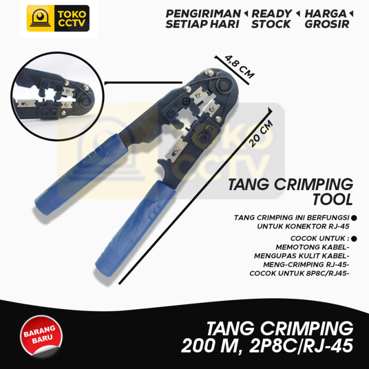 TANG CRIMPING 200mm, Modular Crimping Tool - Tang Crimping 200mm ...