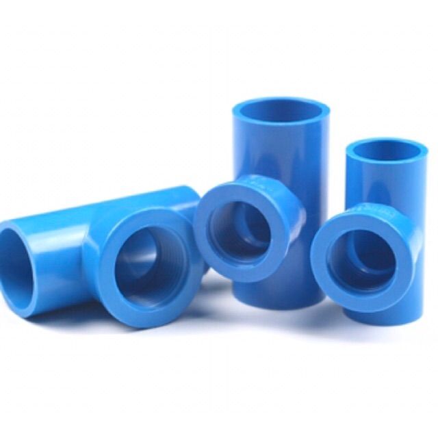 PVC Blue Tee with Thread - 1/2, 3/4 and 1 | Lazada PH