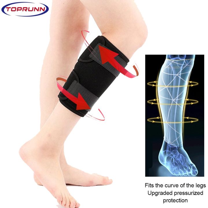 1Pcs Calf Brace-Shin Splint Support for Calf Pain Relief Strain Sprain ...