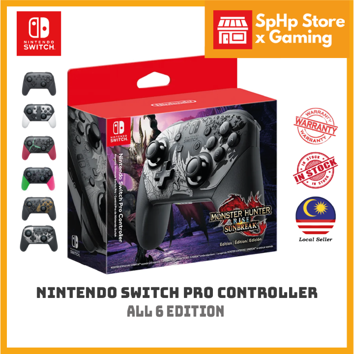 [Limited Stock]Nintendo Switch Pro Controller [1:1 Full Features] | Lazada