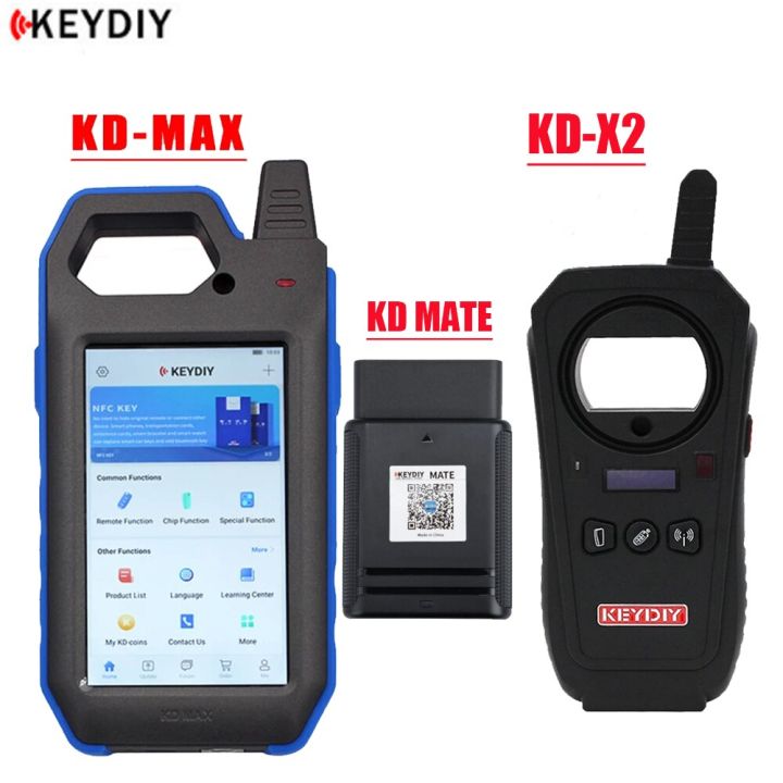 KEYDIY เครื่องมือปลดล็อคกุญแจ KD MAX Withkd-X2เครื่องกำเนิดไฟฟ้าระยะไกลและ KD MATE | Lazada.co.th