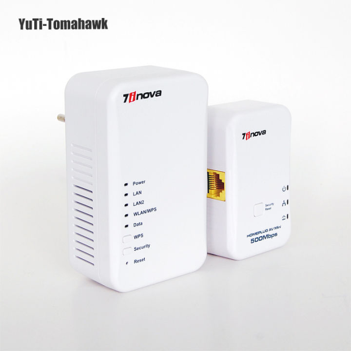 500Mbps Powerline Speed 300Mbps Wireless/Wired Speed Homeplug AV ...