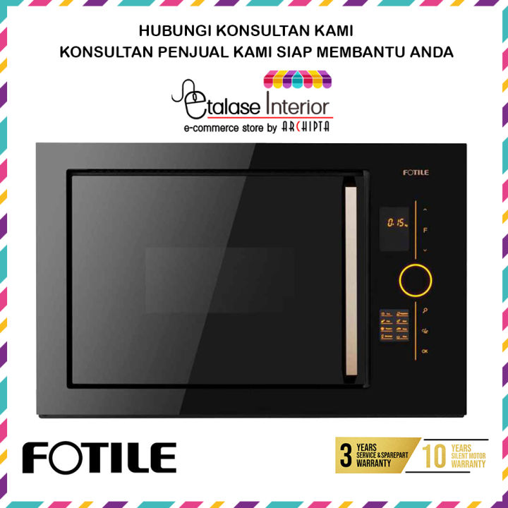FOTILE - Microwave Oven Tanam Listrik - HW25800K-C2GT | Lazada Indonesia