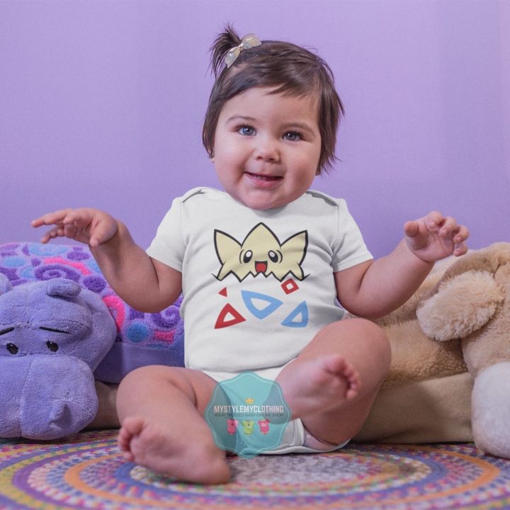 Baby Character Onesies with FREE Name Back Print - Pokemon Togepi ZP0K | Lazada PH