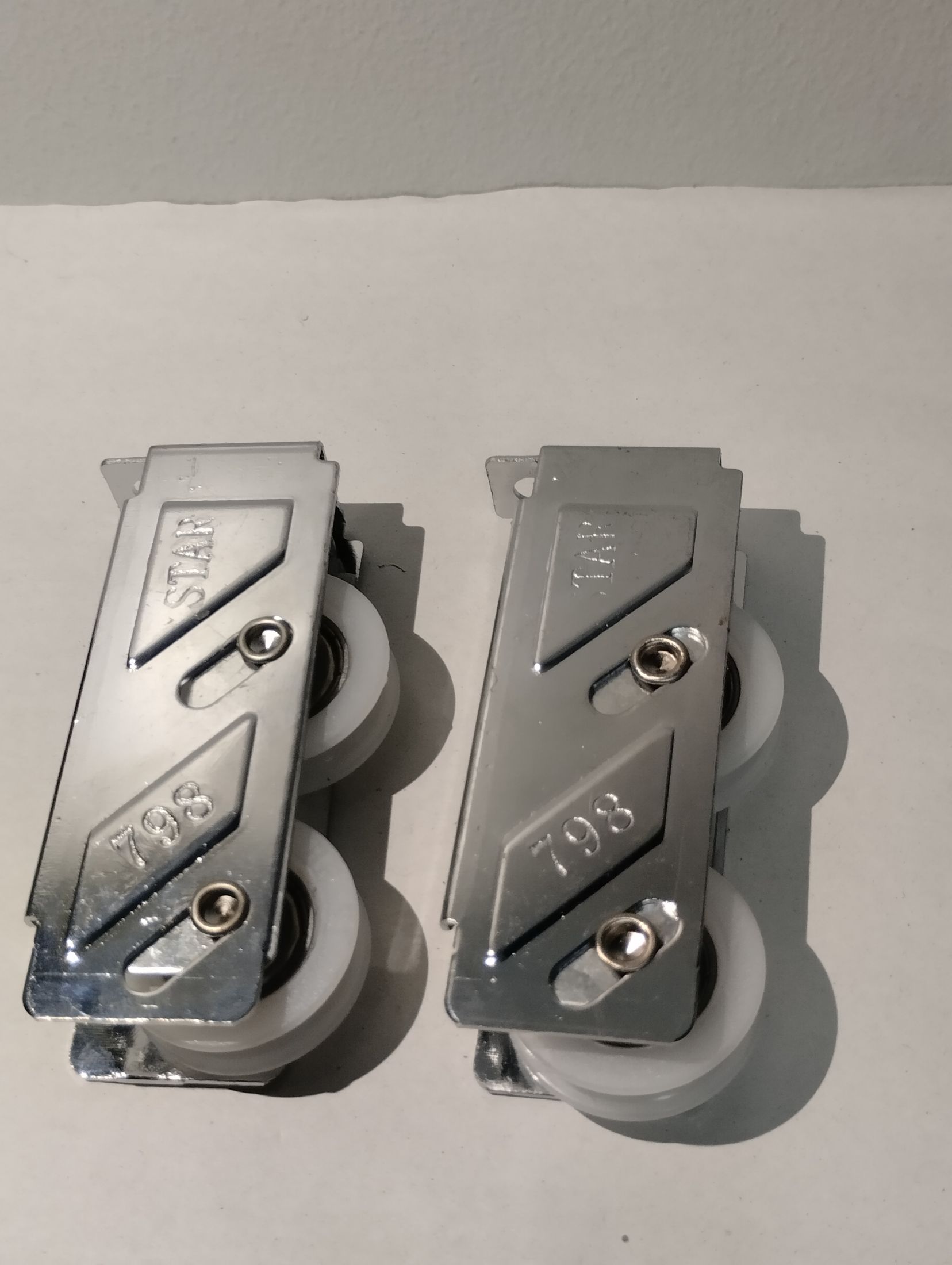AC GLASS: PANEL ROLLER - Double Steel with Bearing 1 pc 798 Series for ...