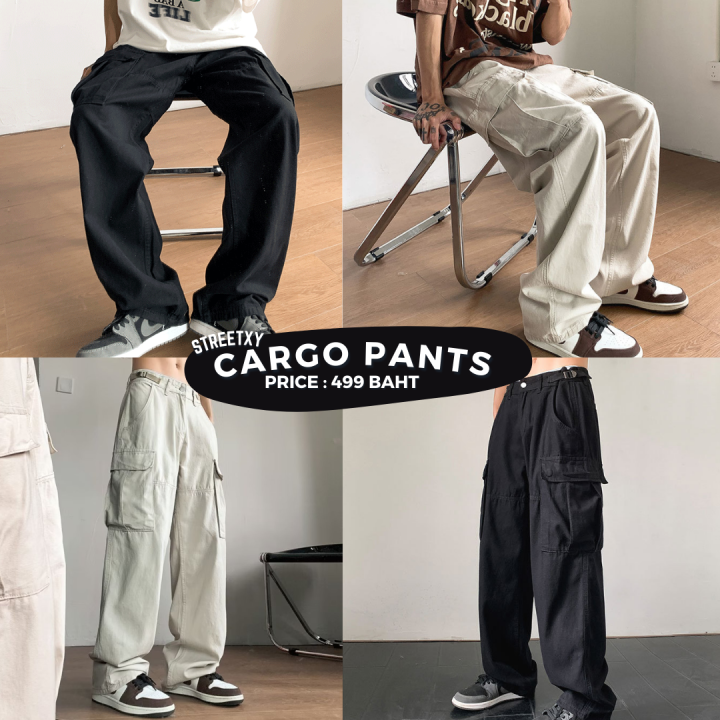 STREETXY - CARGO PANTS | Lazada.co.th