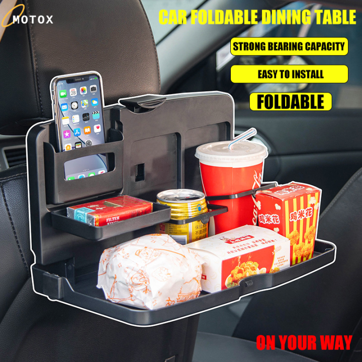 MOTOX Car dining table car folding dining table universal rear seat ...