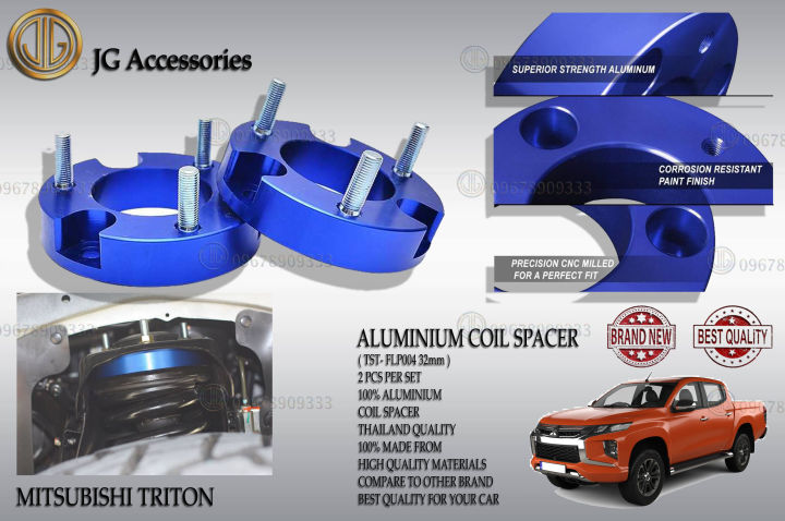 MITSUBISHI TRITON STRADA 2012 TO 2025 ( 32MM ) COIL SPACER / FRONT ...