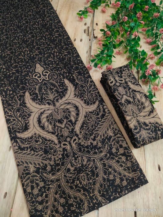 Kain Batik Printing Halus Motif Abstrak Sidomulyo Kain Meteran Bahan Baju Seragam Bridesmaid ...
