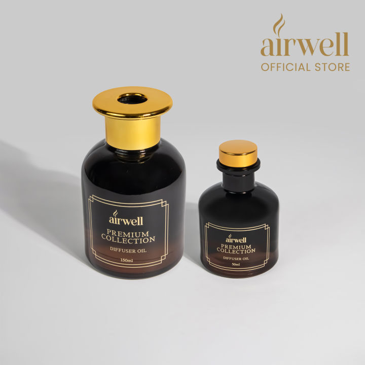 Airwell Aesthetic Reed Diffuser Home Fragrances Long-Lasting Scent ...