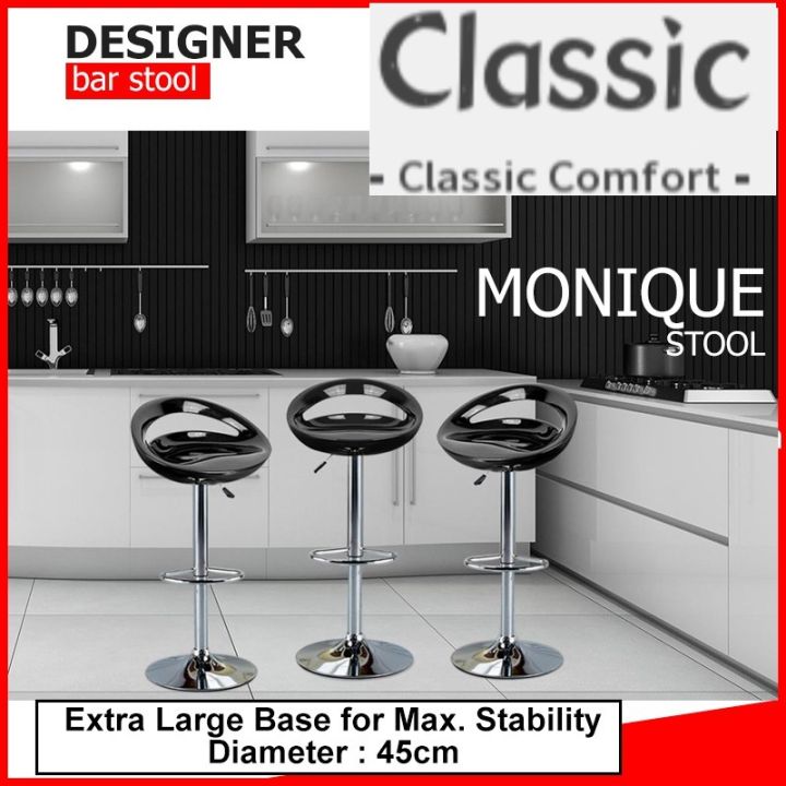 Monique High Back Bar Stool | Chairs bar stools SGS Hydraulic Pump Home ...