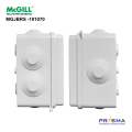 McGILL Weatherproof Junction Box 100x100x70mm with Rubber Seal MGJBRS ...