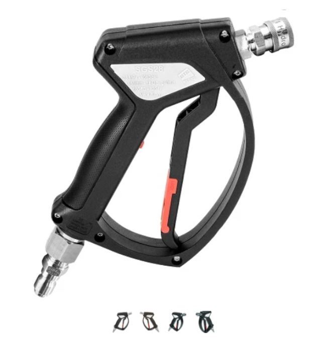 MTM - SGS28 SHORT SPRAY GUN - STAINLESS - SWIVEL - SPRAY GUN FOR ...