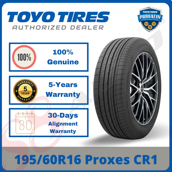 195/60R16 Toyo Tires Proxes CR1 *Year 2024 RM270/PCS | Lazada