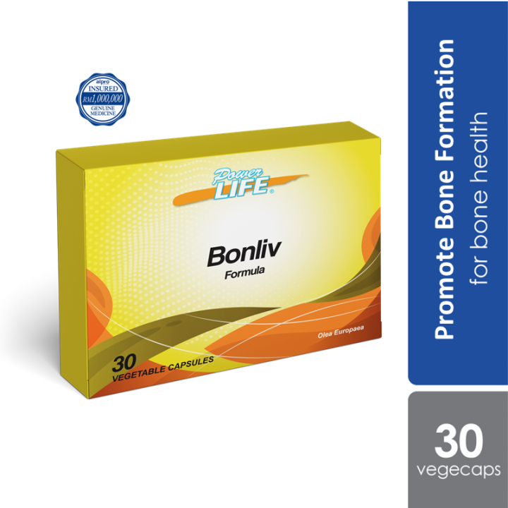 Powerlife Bonliv Formula 30s | For bone health/skin health / relieves ...