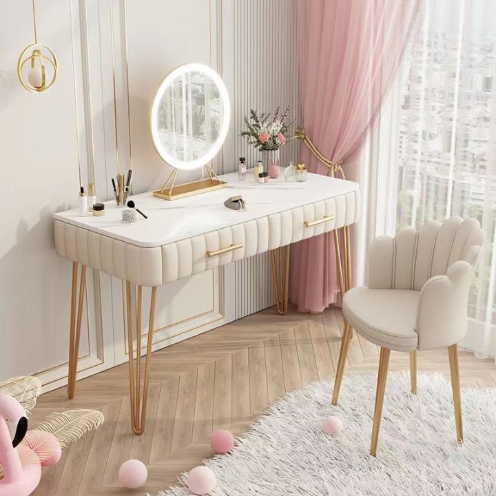 Nordic Dressing Table Home Bedroom Modern Simple Makeup Table With ...