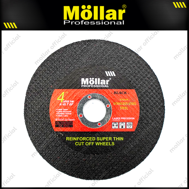 MOLLAR Cutting Wheel Besi Stainless Steel Batu Gerinda Potong - Satuan ...