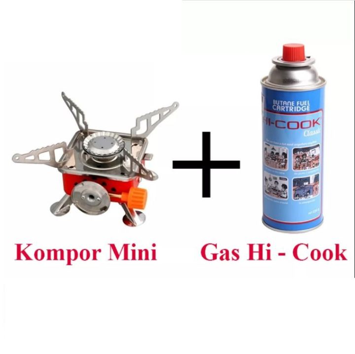 Kompor Portable Camping Gas Kovar Portable Mini Model Kotak Kecil Alat