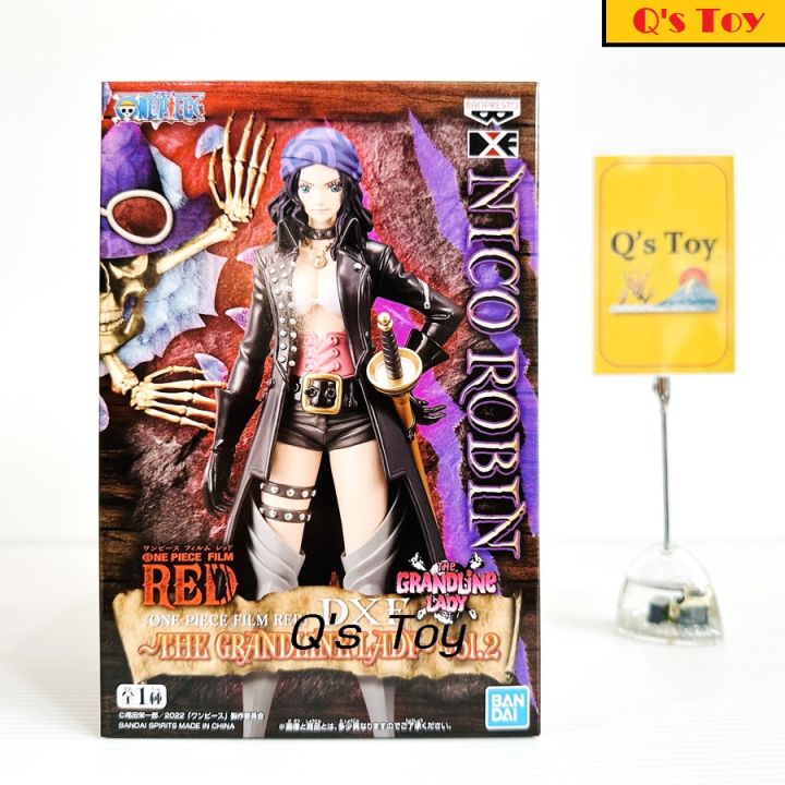 โรบิ้น [มือ 1] DXF ของแท้ - Nico Robin Film Red DXF The Grandline Lady Vol.2 Banpresto Onepiece ...