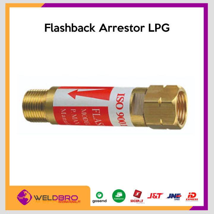 Flashback Arrestor untuk Regulator Acetylene | Lazada Indonesia