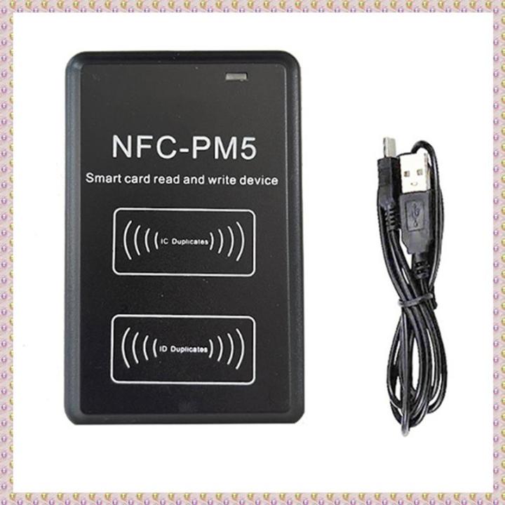 (YOWK) IC/ID Reader Writer NFC Encryption Decoding Duplicator 125KHz 13.56MHz Frequency Copier ...