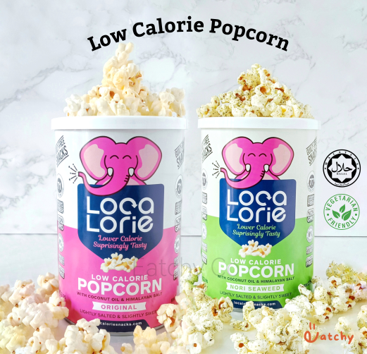 【Loca Lorie】Low Calorie Popcorn Healthy Snack 低卡爆米花- 50g | Lazada