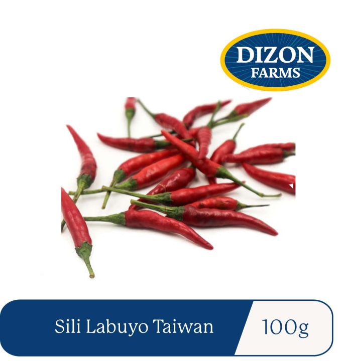 Dizon Farms - Sili Labuyo Taiwan / 100g | Lazada PH