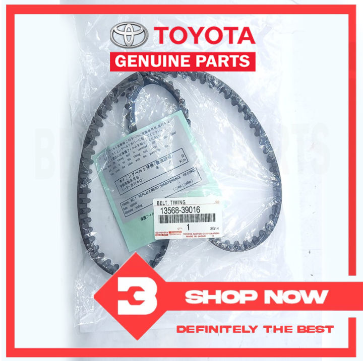 Genuine Toyota Timing Belt for Toyota Fortuner / Toyota Hiace / Toyota ...