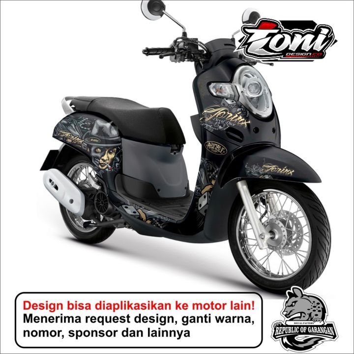 Decal scoopy full body Full Blok Decal Scopy Dekal New Fi 2017 2018 ...