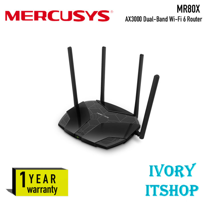 Meycusys MR80X AX3000 Dual-Band WiFi 6 Router MR80X/ivoryitshop ...