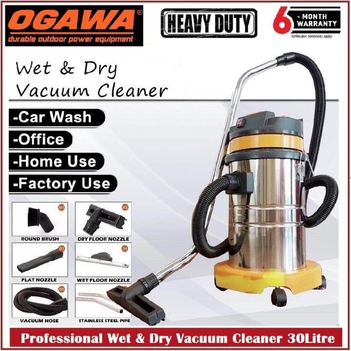 Ogawa 30litre 1200watt Professional Wet And Dry Vacuum Cleaner Bf 575
