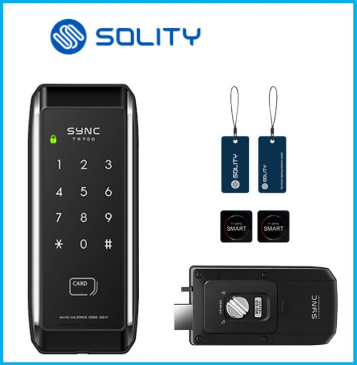 SOLITY TR700 (korea) Smart Digital Door Lock Keyless Electronic ...