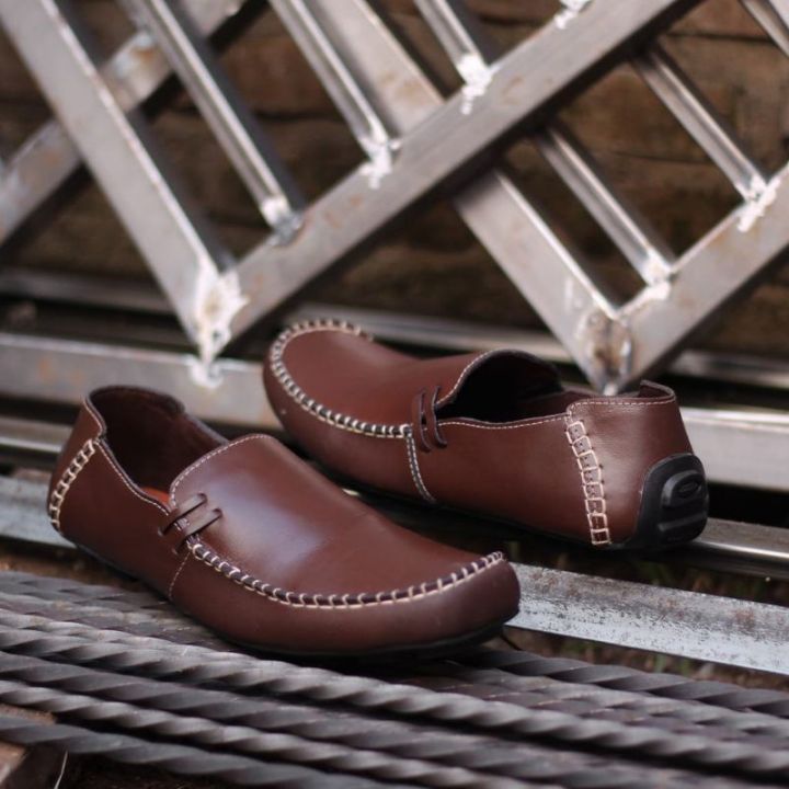 sepatu pria slip on bagus | Lazada Indonesia