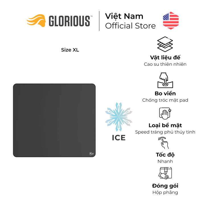 Lót chuột Glorious Elements ICE Mouse Pad - XL | Lazada.vn