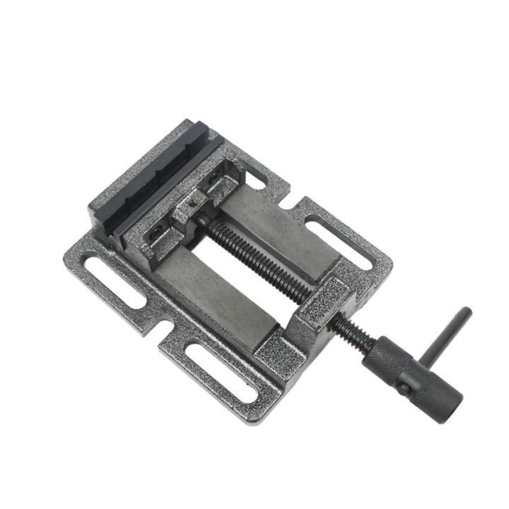 Table Bench Drill Press Vise 3" 4" Heavy Duty Flat Vise Table Clamp ...