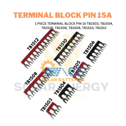 TERMINAL BLOCK PIN 15A TB1503, TB1504, TB1505, TB1506, TB1508, TB1510 ...