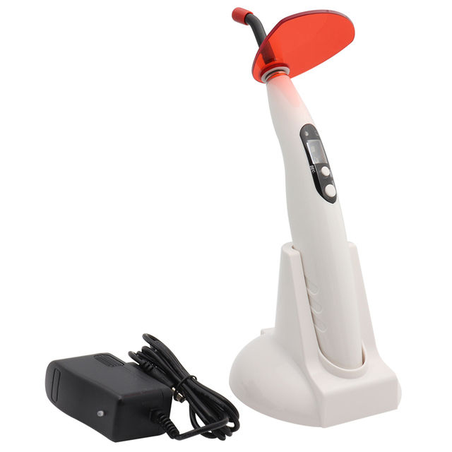 Dental Wireless Curing Light Dentist Cordless LED.B Curing Lamp Output ...