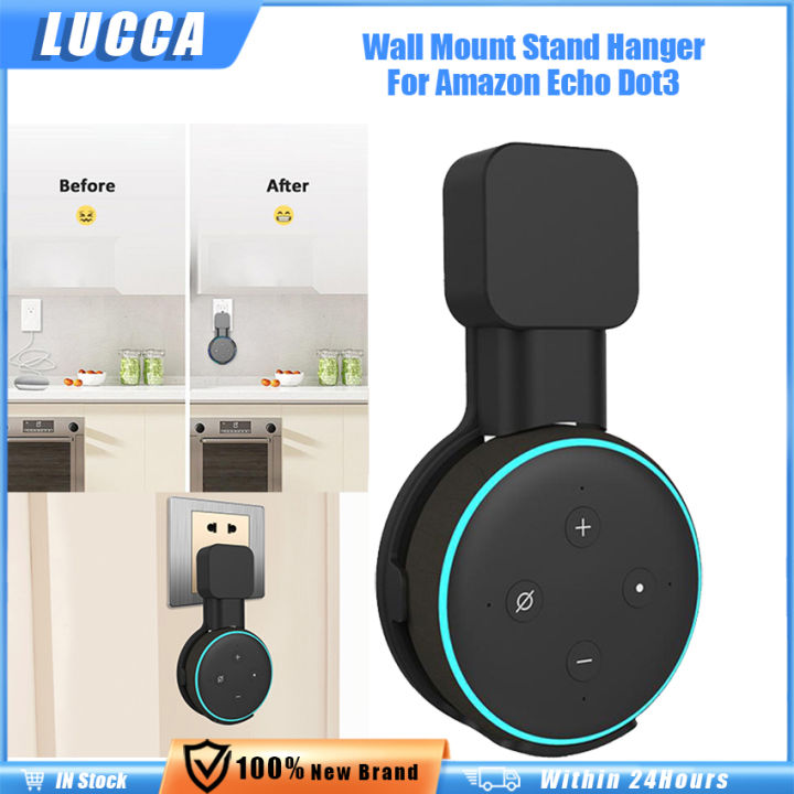 Amazon Echo Dot 3rd Gen Speaker Wall Mount Stand Holder Outlet Mount ...