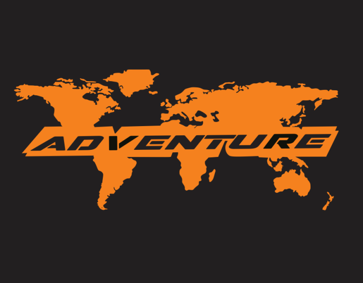 Adventure world map sticker | Lazada