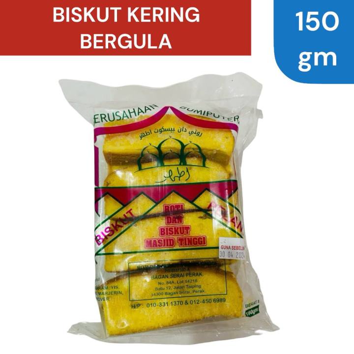 BISKUT KERING DAN ROTI MASJID TINGGI /GULA (PRODUK MUSLIM)/Halal | Lazada